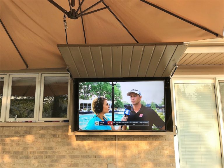 How to Protect Your TV From the Outdoor Elements – DIY Backyard